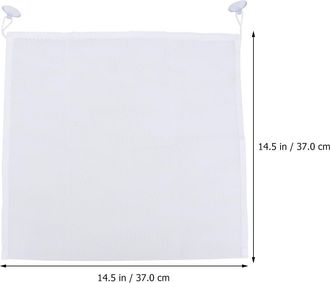 Lurrose 2 St&uuml;ck Netztasche f&uuml;r Badespielzeug 37X37cm Multifunktionale Aufbewahrungstasche aus Robustem Material zum Aufh&auml;ngen Gro&szlig;er Organizer f&uuml;r Badezimmer 