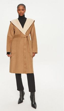 Michael Kors Wollmantel 77B6510M22 Beige Regular Fit