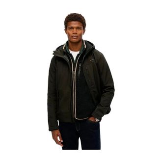 Superdry Homme, Sport, Noir, Taille: XL Softshell Trekker