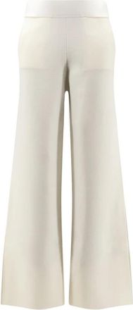Max Mara Femme, Pantalons, Beige, Taille: 44 FR Pantalon large