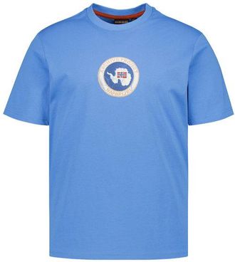 Napapijri Herren T-Shirt blau