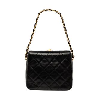 Chanel Pre-owned Gesteppte Leder Handtasche - - Pre-owned - Damen - Schwarzk - ONE SIZE