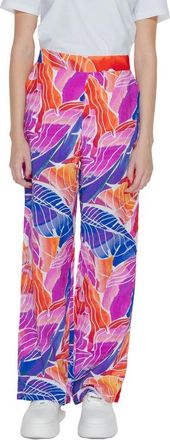 Vila Vila, Femme, Pantalons, Multicolore, Taille: 40 FR Jeans & Pantalon Palazzo Multicolore