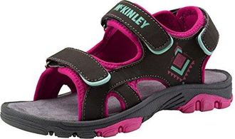 McKinley McKINLEY Tarriko III, Chaussures de Randonnée Basses, Gris (Anthracite/Pink/Mint 911), 33 EU