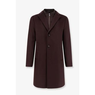 Corneliani Manteau droit - Homme - Manteaux - Brun - Taille: XL