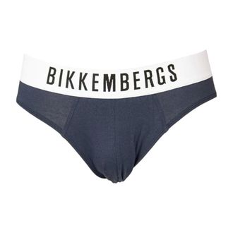 Dirk Bikkembergs Homme, Sous-vêtements, Bleu, Taille: S Ensemble Slip en Soie