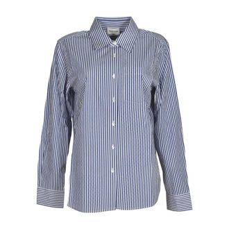 P.A.R.O.S.H. Gestreiftes Hemd - - Blouses & Shirts - Damen - Blau - M
