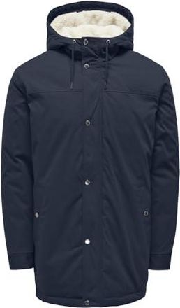 Only & Sons Onsalexander Parka OTW Noos Vd, Blazer Bleu Marine, S Homme