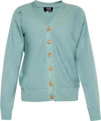 Dreimaster Dreimaster Strickjacke Frauen Aqua
