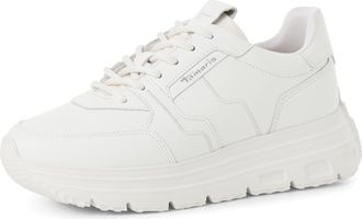 Tamaris Schn&uuml;rer Damen sportlich wei&szlig;,EU 40