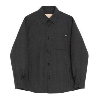Valentino Herren, Jacken, Grau, 3XLGr&ouml;&szlig;e