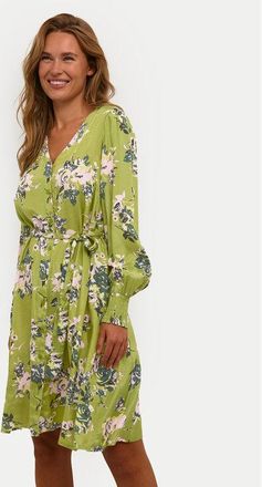 Kaffe Sommerkleid Pollie 10508274 Grün Regular Fit