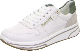 Ara Damen Sapporo Sneaker, Cream,Thyme,Shell, 37.5 EU Weit