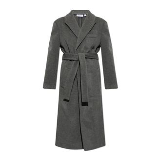 Off-white Kaschmirmantel - - Coats - Damen - Grau - XS