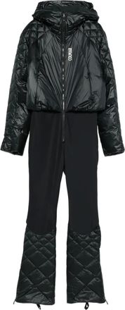 Colmar combinaison de ski matelassée à taille haute - Noir