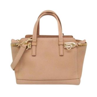 Ferragamo Pre-owned Ez-21 E424 Gancini Handtasche - - Pre-owned - Damen - Rosa - ONE SIZE