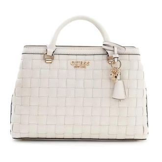 Guess Sandy Girlfriend Satchel - - Bags - Damen - Wei&szlig; - ONE SIZE