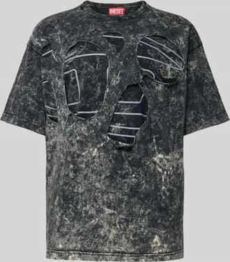 Diesel Oversized T-Shirt aus reiner Baumwolle