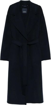 Max Mara Femme, Manteaux, Bleu, Taille: 36 FR Hobby Double-breasted Coat