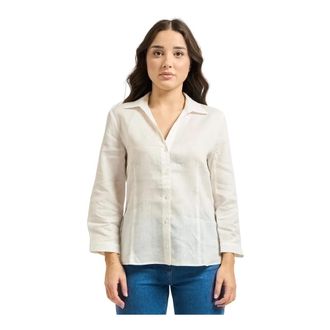 Pennyblack Femme, Blouses et Chemises, Blanc, Taille: 38 FR Cali Linen Shirt