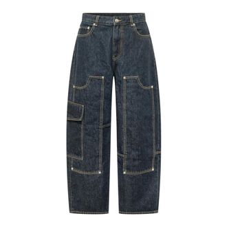 Ganni Damen, Jeans, Blau, W26Gr&ouml;&szlig;e