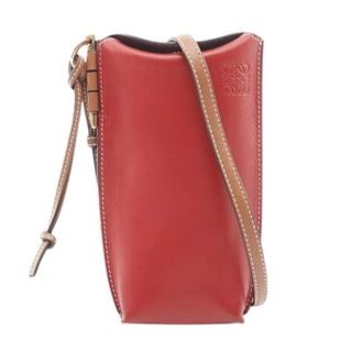 Loewe Pre-owned Gate Pocket Schultertasche aus Leder - - Pre-owned - Damen - Rot - ONE SIZE