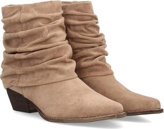 Shoes & Blues Bottines pour femme avec talon, &eacute;l&eacute;gantes et confortables, avec fermeture &eacute;clair et bout rond, pour toutes les occasions, kaki, 39 EU