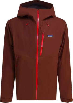 Patagonia veste zippée à capuche - Marron