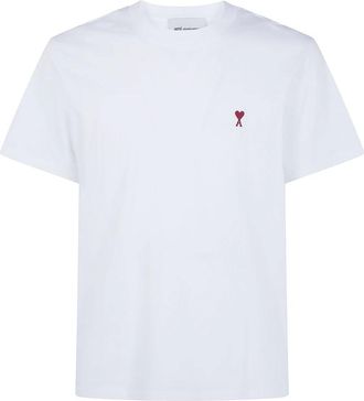 Ami Homme, Tops, Blanc, Taille: XL AMI DE Coeur Tshirt
