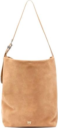 Pinko Pinko, Femme, Sacs, Beige, Taille: ONE Size Sacs bandouli&egrave;re