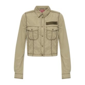 Diesel Damen, Jacken, Gr&uuml;n, 2XSGr&ouml;&szlig;e