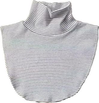 Generic Chemisier en coton grande taille &eacute;charpe chaude pour homme et femme avec col pour femme, Cendr&eacute; clair, Taille unique