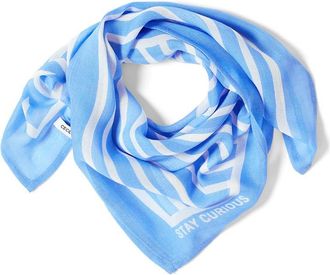 Cecil Gemustertes Bandana fountain blue A