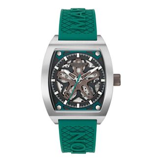 Aston Martin TRG Automatic Silicone Watch - - Accessories - Herren - Gr&uuml;n - ONE SIZE