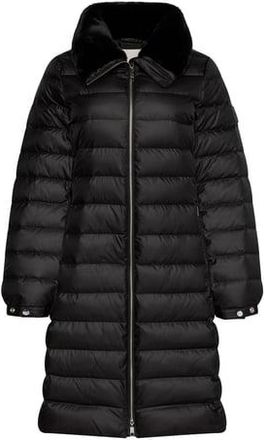 Calvin Klein Doudoune longue col &agrave; fourrure synth&eacute;tique