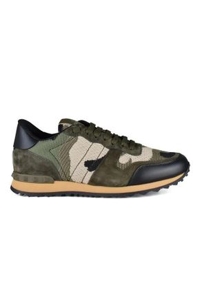 Valentino Garavani Low-Top Sneaker - Rockrunner Sneakers - Gr. 39,5 (EU) - in Grau - f&uuml;r Damen