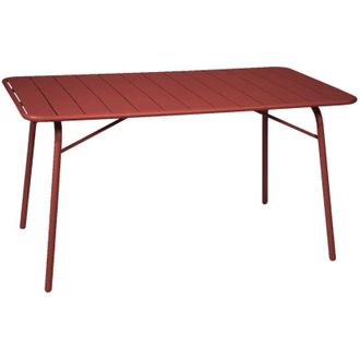 Sweeek Klappbarer Gartentisch aus Stahl f&uuml;r 6 Personen
