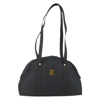 MCM Sac bandouli&egrave;re en plastique Pre-owned - Femme - Pre-owned - Noir - Taille: ONE Size