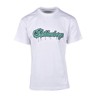 Dirk Bikkembergs Homme, Tops, Blanc, Taille: M Collection de T-shirts en Coton &Eacute;l&eacute;gants