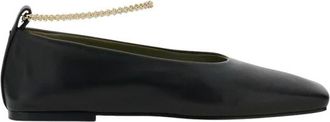 MARIA LUCA Femme, Chaussures, Noir, Taille: 37 1/2 EU Ballerines en cuir
