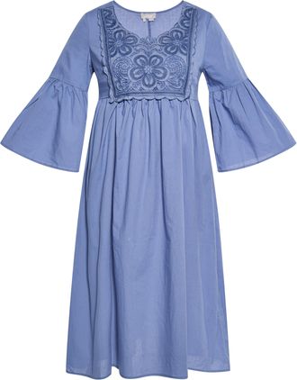 Usha Kleid Damen Denimblau