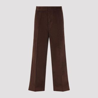 Ami Pantalon ample en velours c&ocirc;tel&eacute; Ami Paris