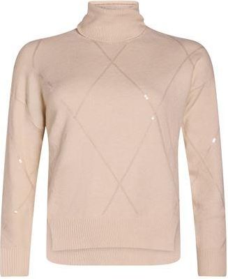 White Wise MAILLE - Cols roul&eacute;s sur YOOX.COM