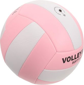 Hemobllo Aufblasbarer Hallenvolleyball Weich mit Maschinennaht Standardgr&ouml;&szlig;e 5 Langlebiges Material Auff&auml;llige Farbe f&uuml;r Indoor Volleyballtraining und Wettkamp