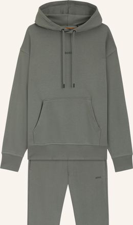 HUGO BOSS Sweatshirt Tracksuitwesmallhood Regular Fit blau