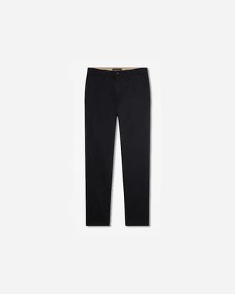 Timberland Schmale Topsfield Chinohose aus Twill f&uuml;r Herren in Schwarz, Herren, Schwarz, Gr&ouml;&szlig;e