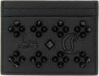 Christian Louboutin Femme, Accessoires, Noir, Taille: ONE Size Kios Card Holder