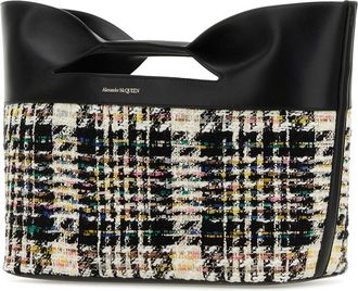 Alexander McQueen Leather Borse A Mano Bag