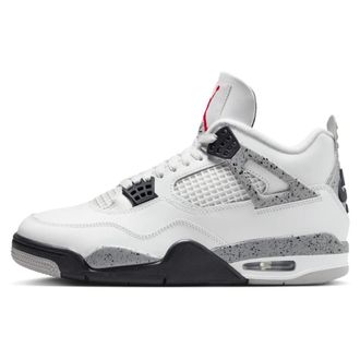 Nike Jordan Klassische wei&szlig;e Zement Retro Sneaker - - Sport - Herren - Wei&szlig; - 38 EU