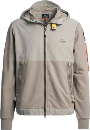 Parajumpers Homme, Sweatshirts et sweats &agrave; capuche, Beige, Taille: XL Trident Hooded Fleece